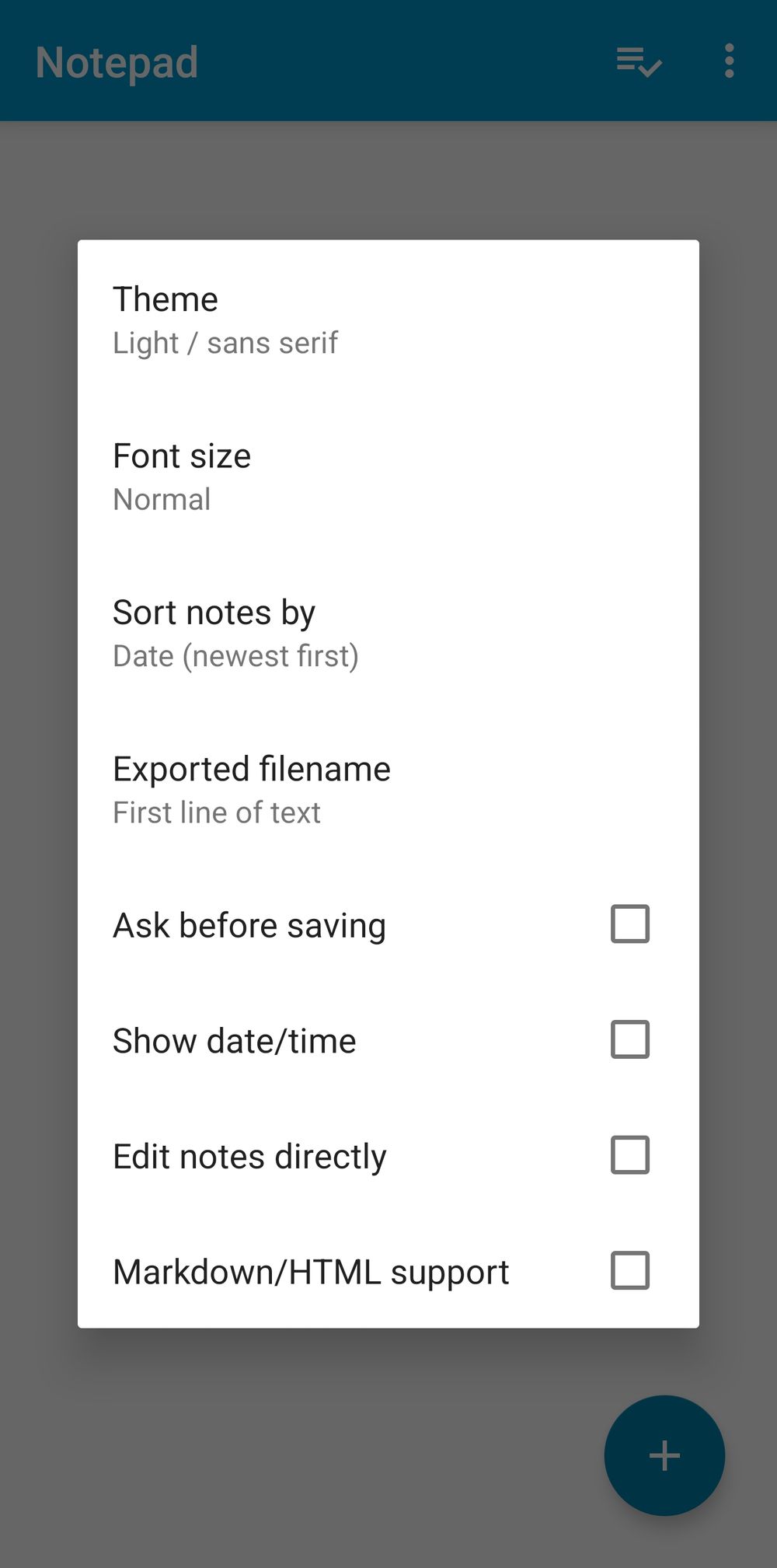 Notepad by Braden Farmer